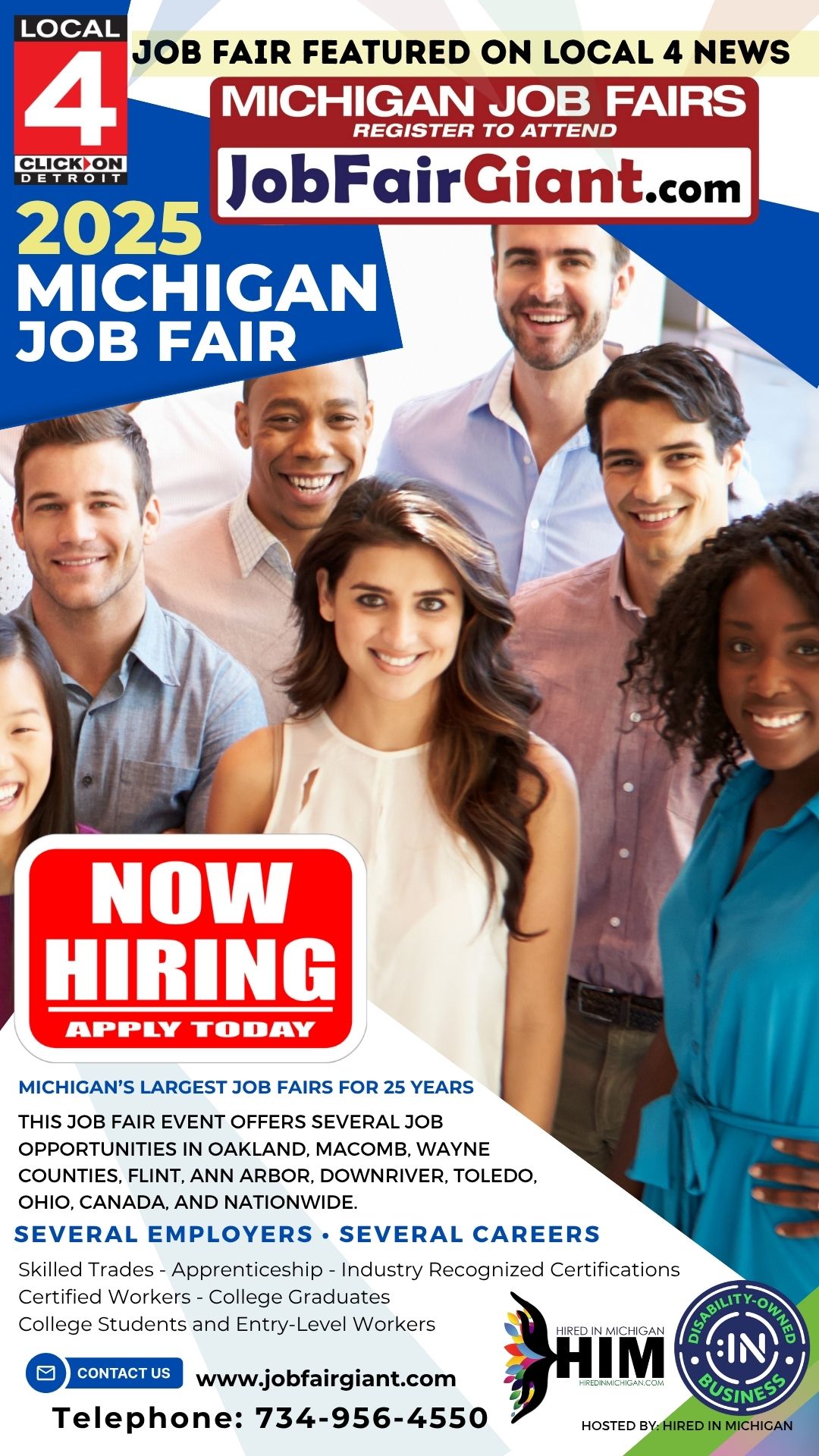 Michigan Careers Expos 2025 Detroit Job Fairs 2025